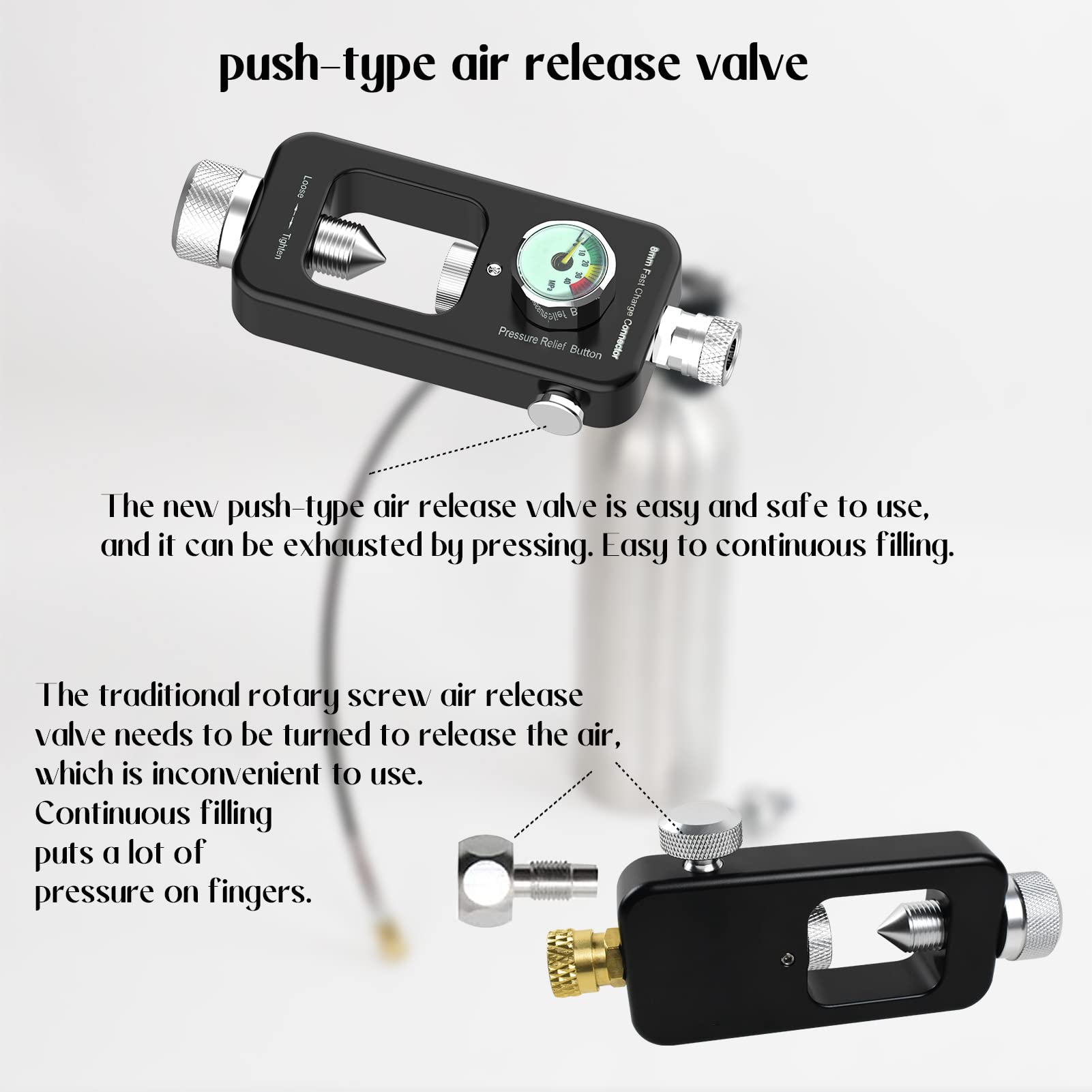 Snapklik.com : Scuba Tank Paintball Fill Adapter 4500Psi Refill Adapter ...