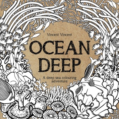 Amazon.com: Ocean Deep: a deep sea colouring adventure (Colouring Book ...