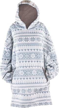 Amazon.com: Simply Southern Simply Fluffie Women's Fleece Hooded Poncho ...