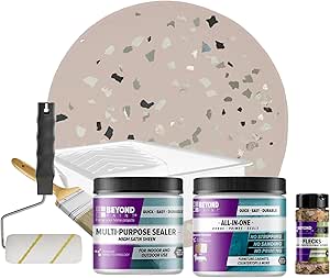 Beyond Paint Smoked Gray Flecks Countertop Makeover Kit with Paint ...