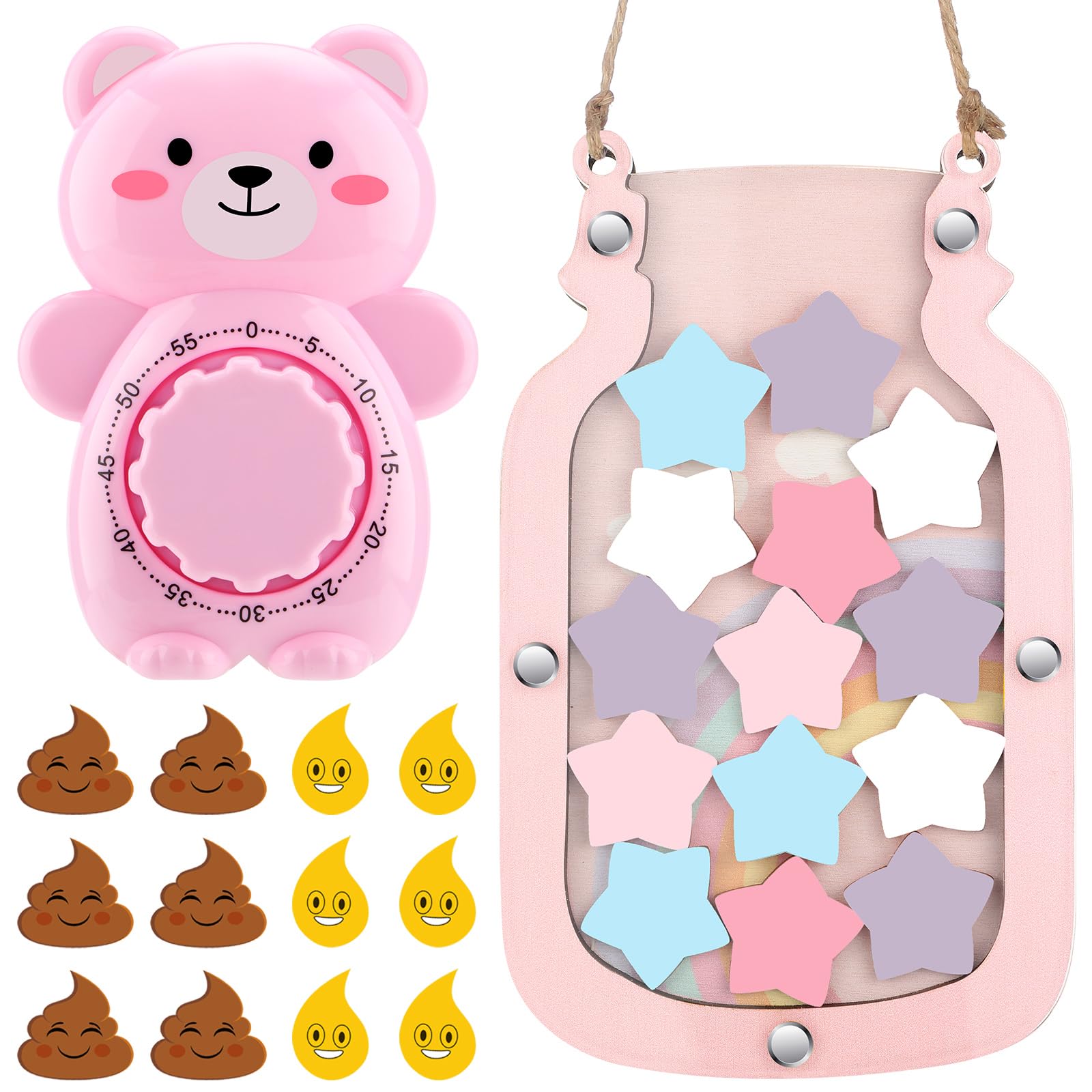 Buy Xuhal Reward Chart for Kids Potty Training Reward Jar for Toddlers ...