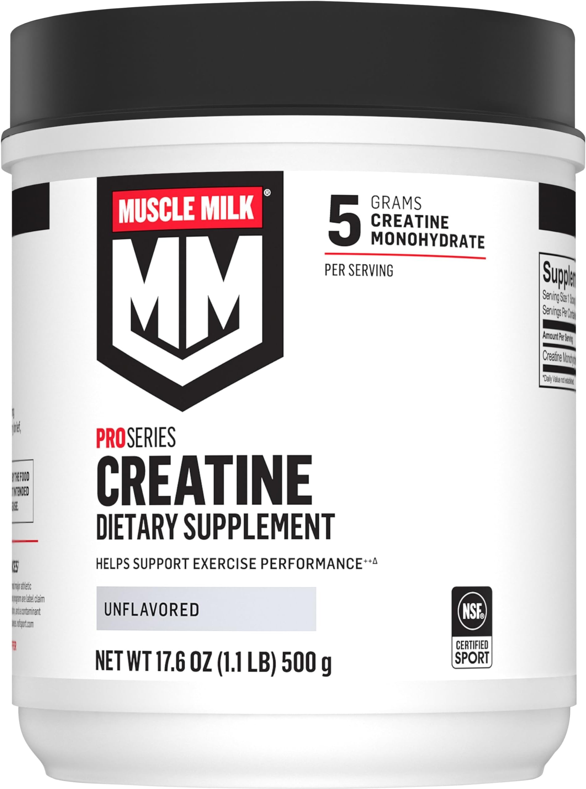 Amazon.com : Muscle Milk Pro Series Creatine Powder Supplement ...