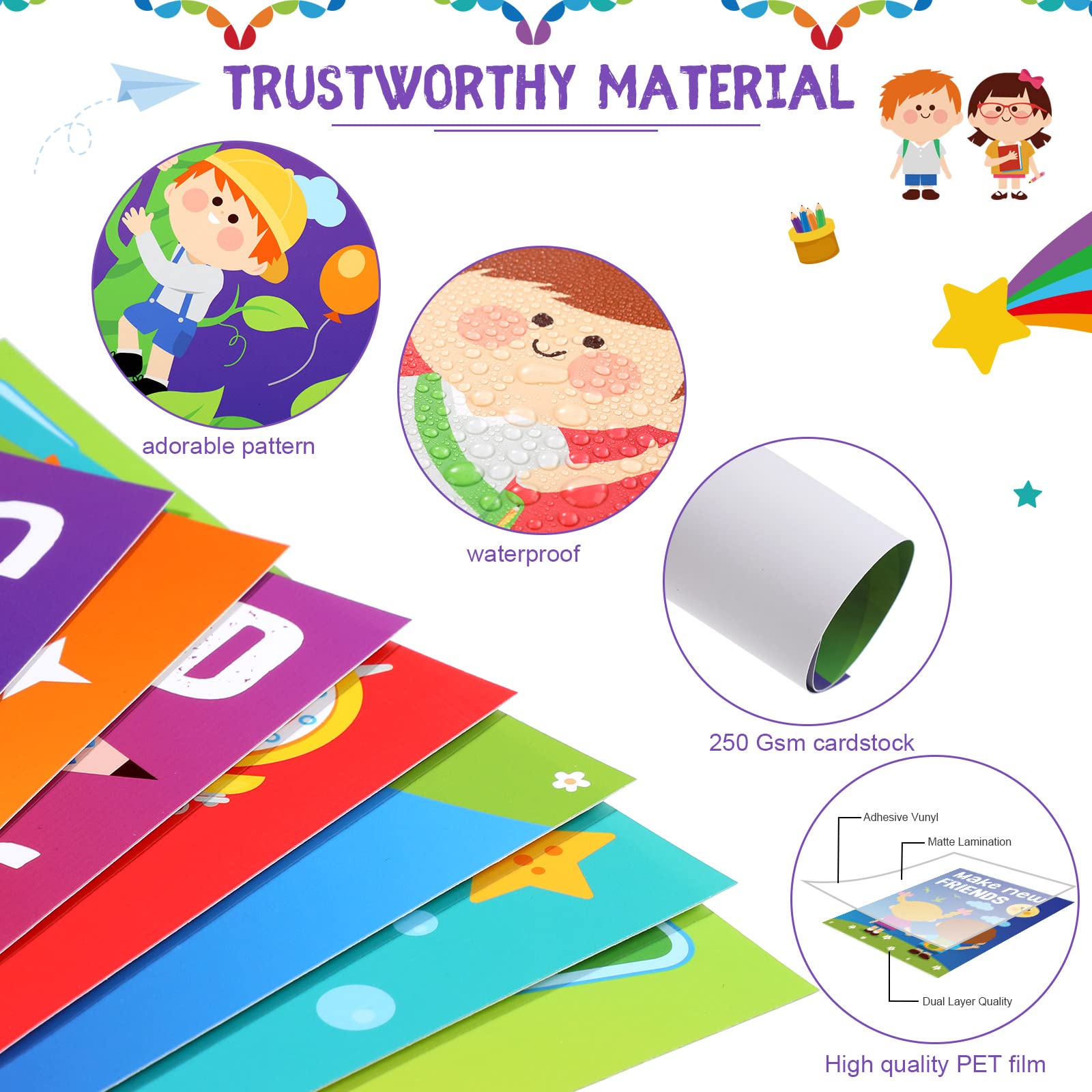 Snapklik.com : 10 Pcs Classroom Reading Will Banner And Poster 11.8 X 9 ...