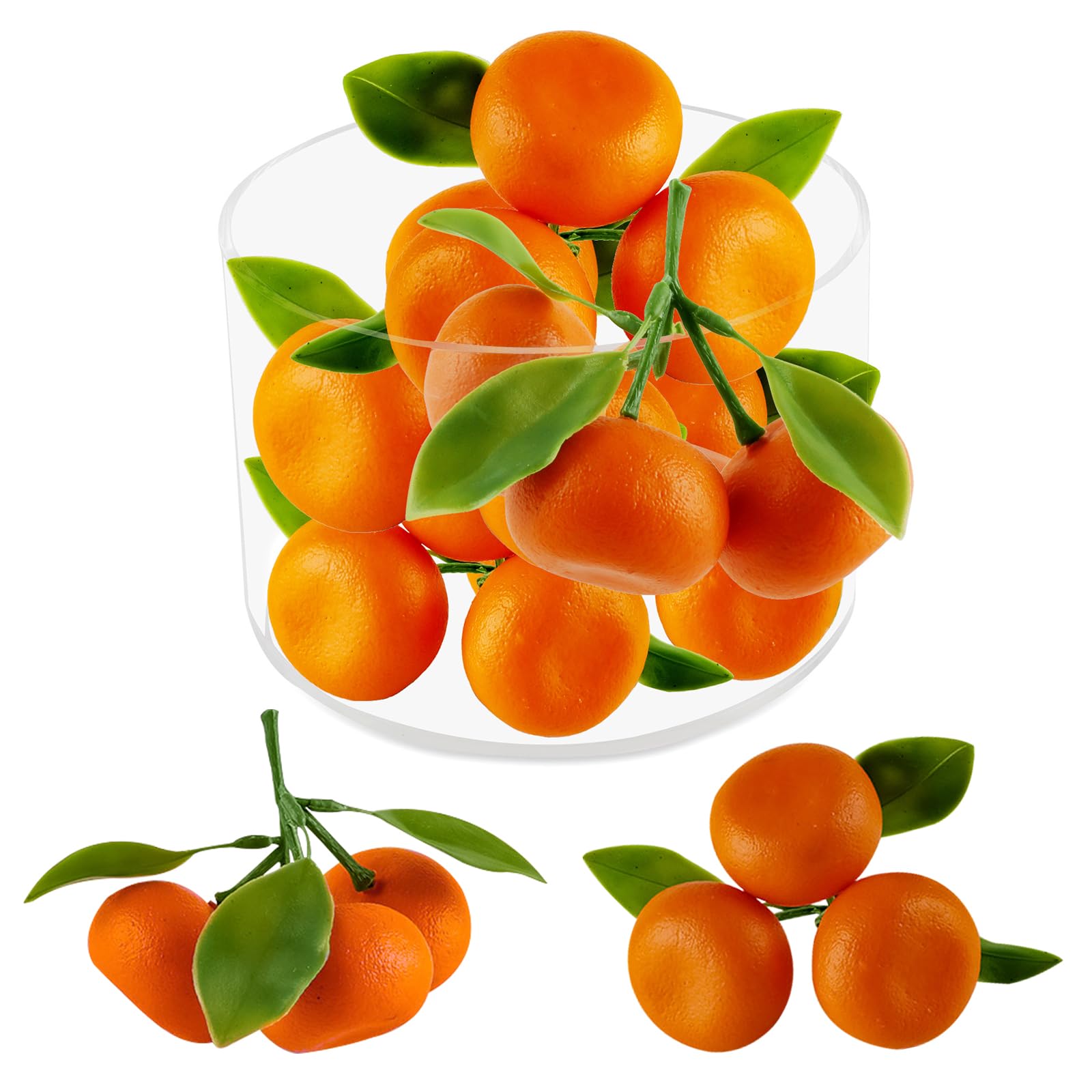 Amazon.com: Artificial Orange Decor, 5 Pack Simulation Lifelike ...