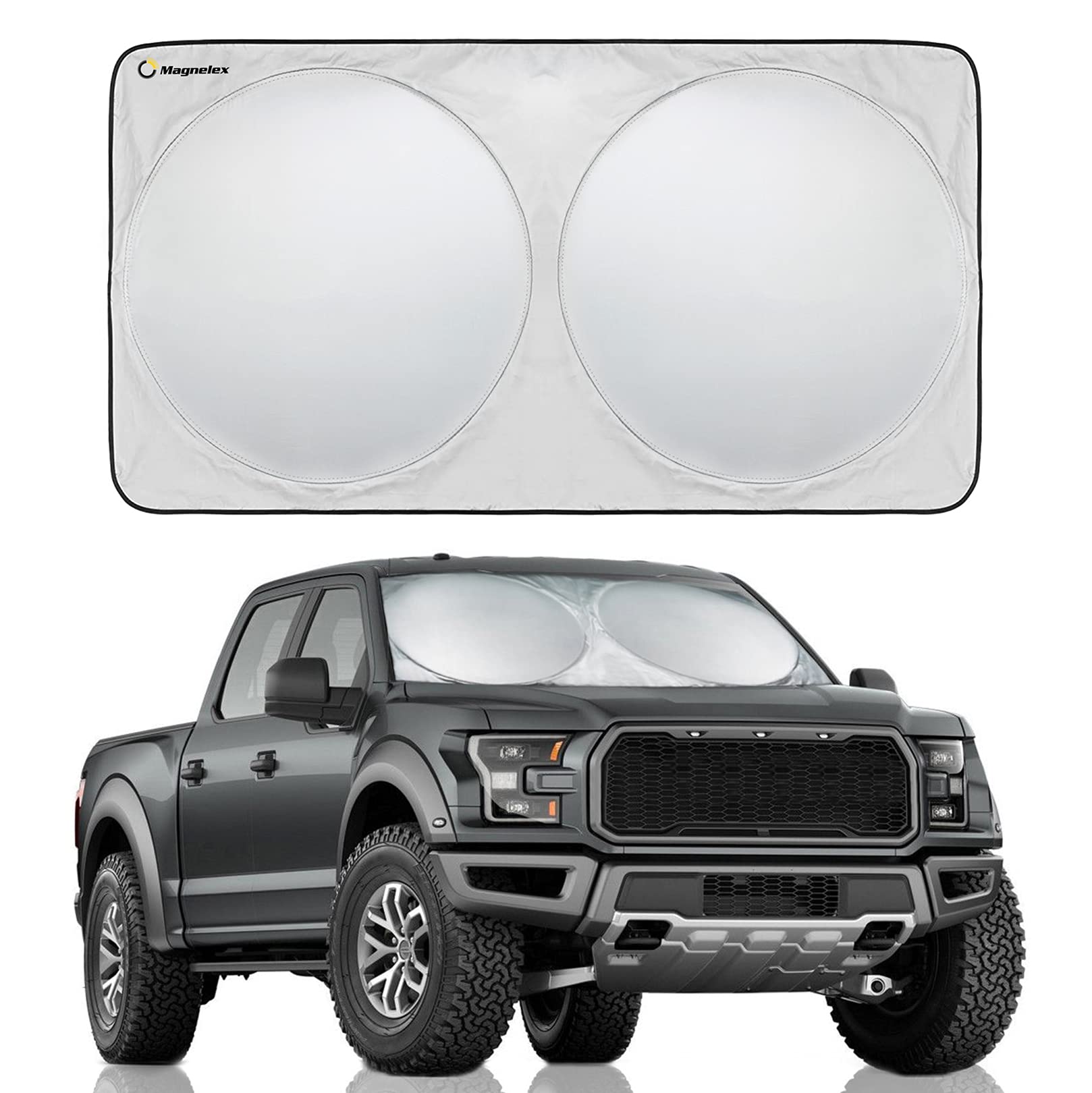 Buy Magnelex Windshield Sun Shade for Full Size Cars, SUVs, Trucks and ...