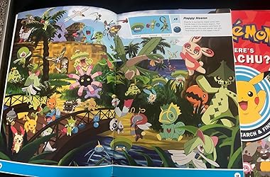 Where's Pikachu? A Search and Find Book: Official Pokémon : Pokémon ...