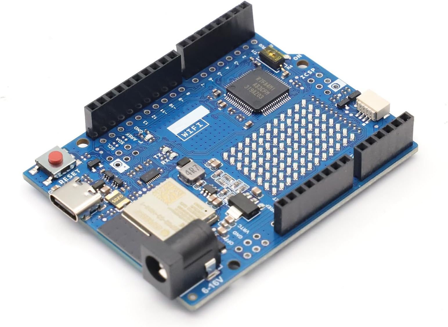 Arduino UNO R4 WiFi – Renesas RA4M1 / ESP32-S3 – WLAN, Bluetooth, USB-C ...