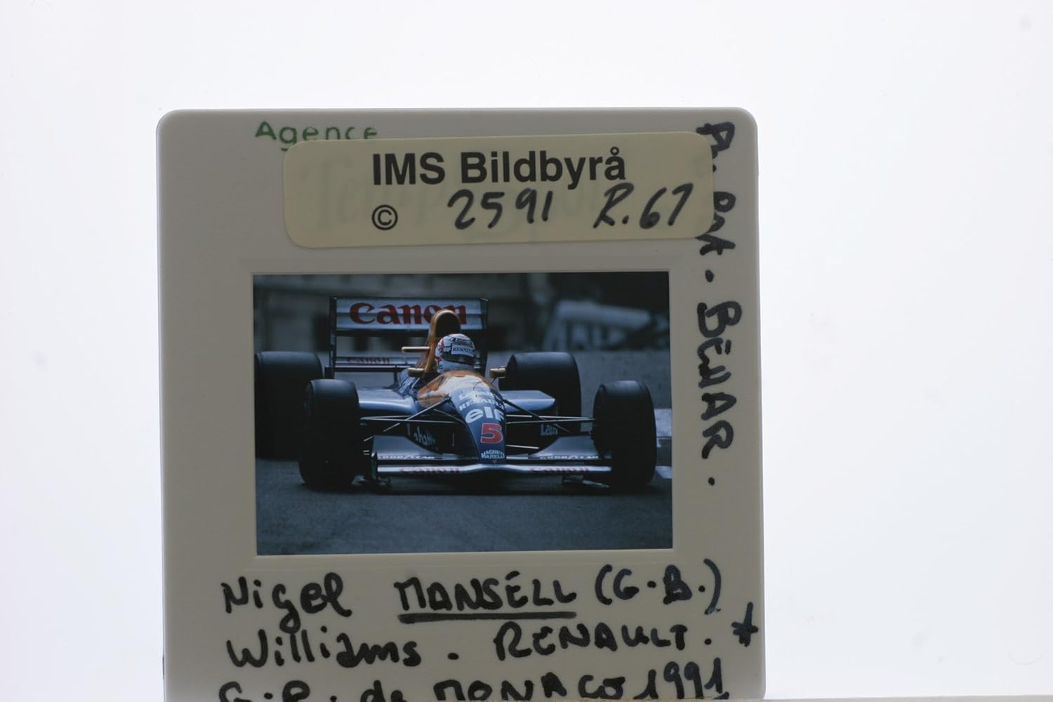 Amazon.com: Slides photo of Nigel Mansell. : Home & Kitchen