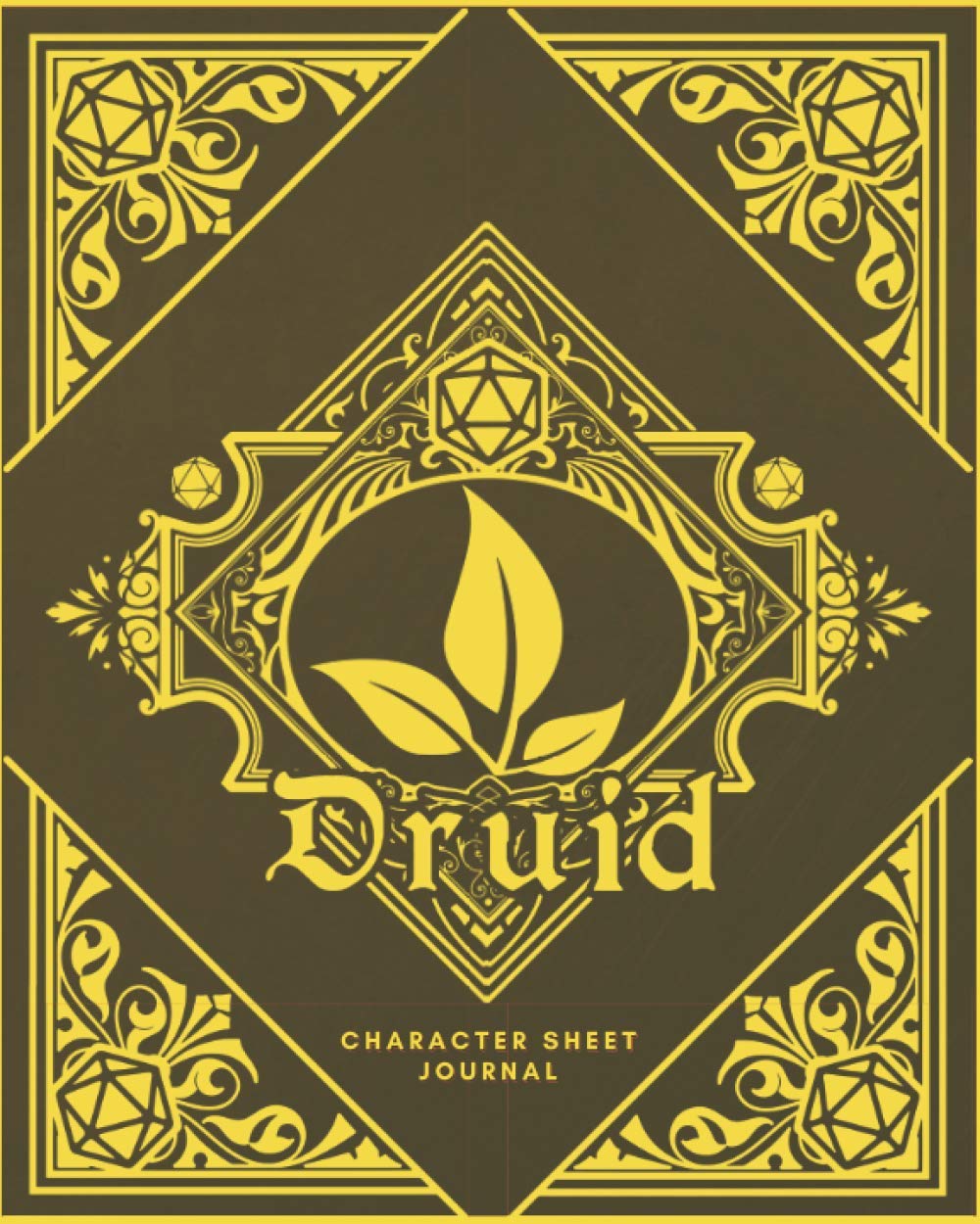 Buy Druid Character Sheet Journal: DnD With 50 Character Pages and 100 ...
