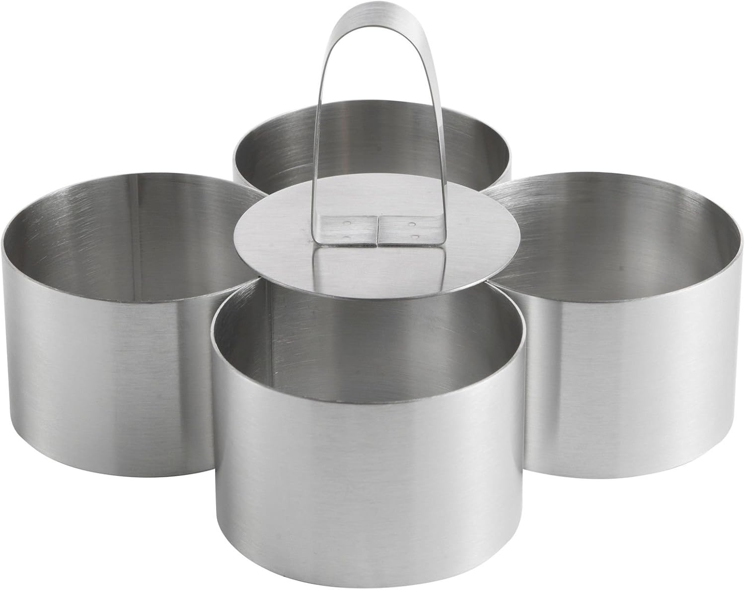 Amazon.com: Food Ring Press Set - Professional Stainless Steel Food ...