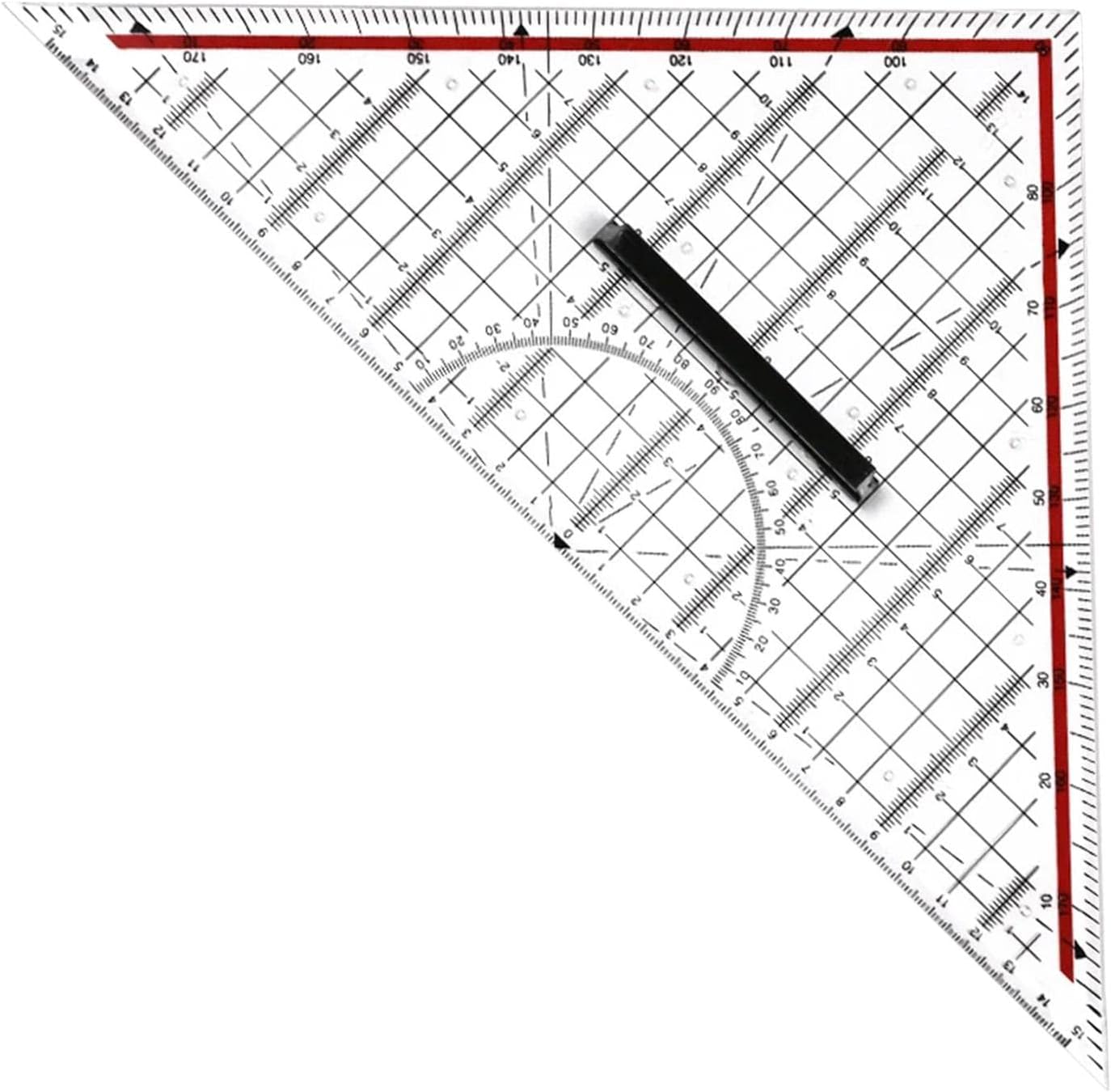 Ruler Triangle Drawing Triangular Protractor : Amazon.ca: Office Products