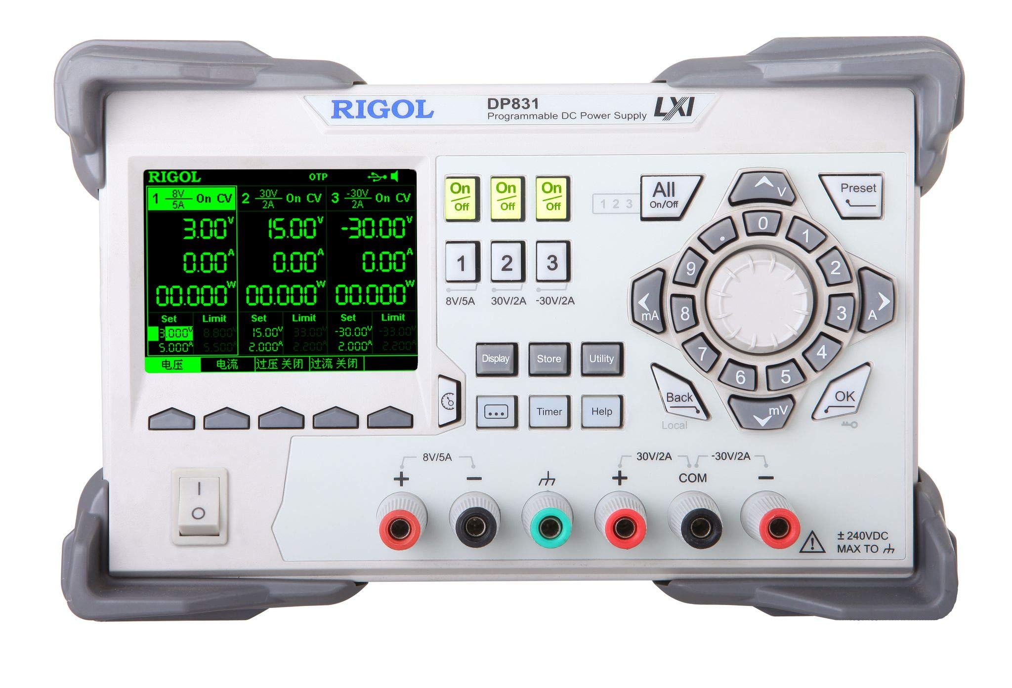 Rigol DP831 Triple Output 160 Watt Power Supply : Amazon.in: Computers & Accessories