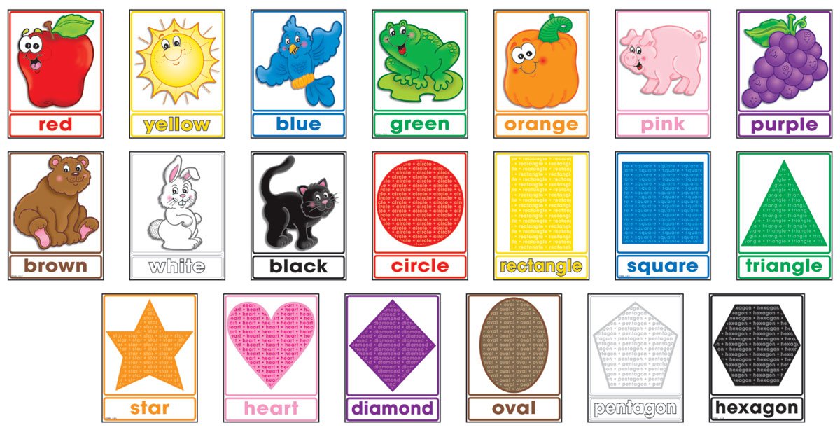 Buy Colors and Shapes! Bulletin Board Set Book Online at Low Prices in ...