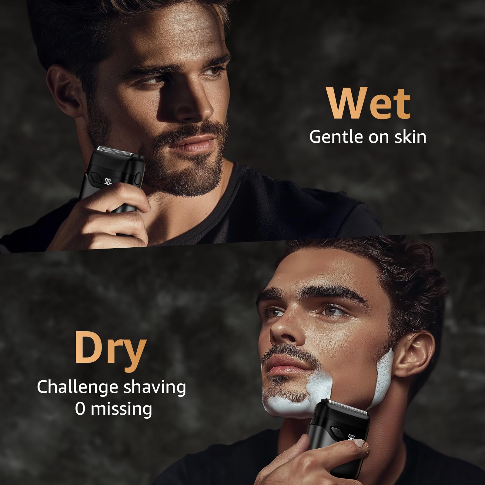 Snapklik.com : Foil Shavers For Men, Mini Razor, Compact Face Shaver ...