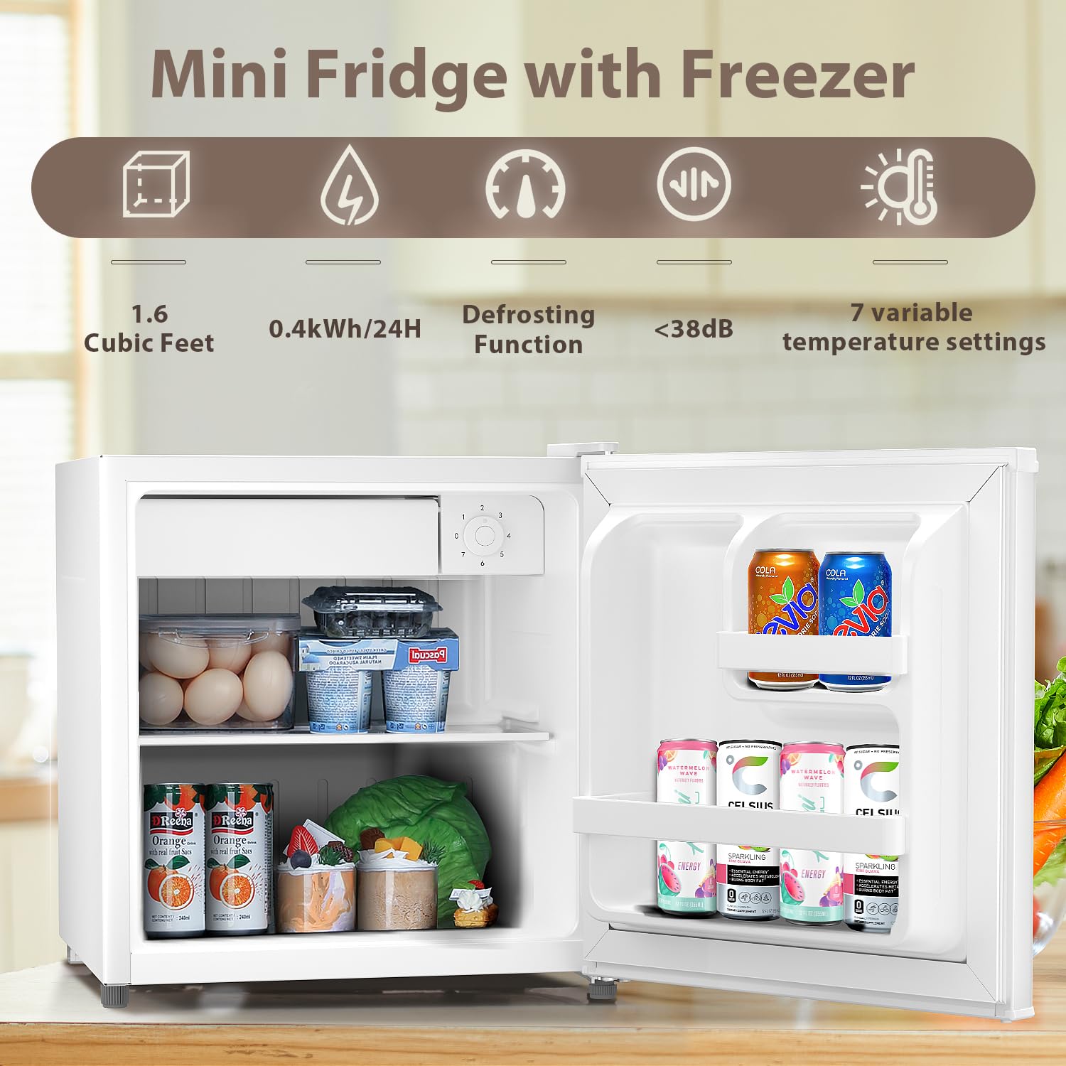 Snapklik.com : Kismile Compact Fridge
