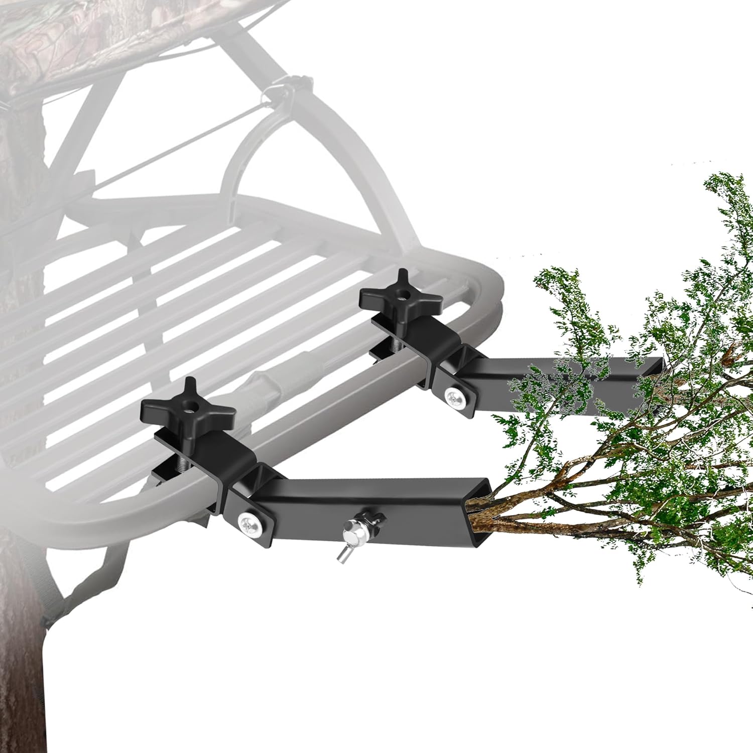 Amazon.com : 2Pcs Metal Hunting Tree Stand Branch Holders, Adjustable ...