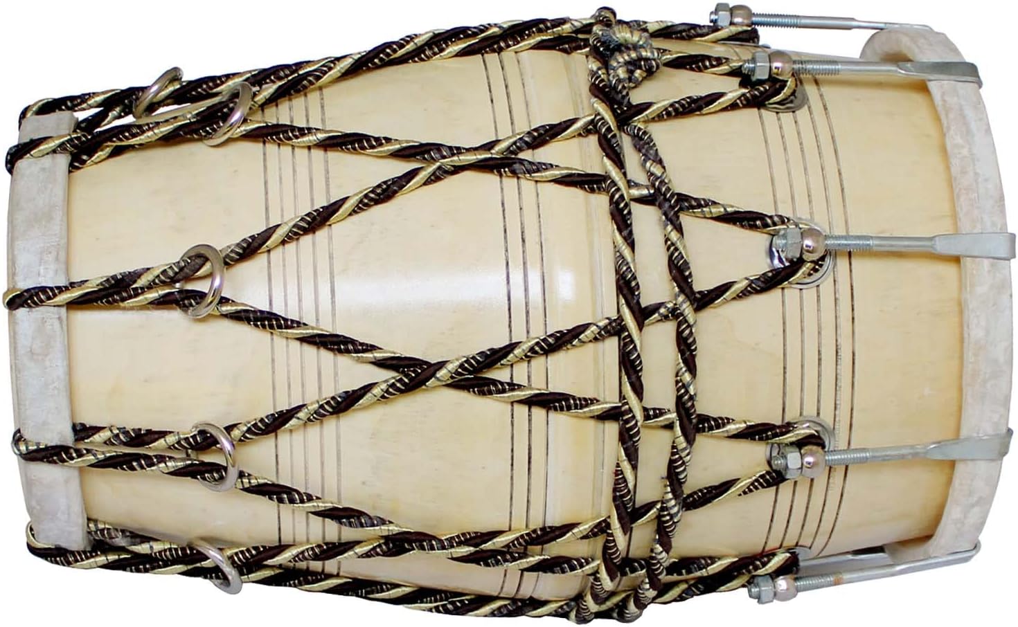 Traditional Handmade Indian Dholak Folk Musical Instrument Drum ...