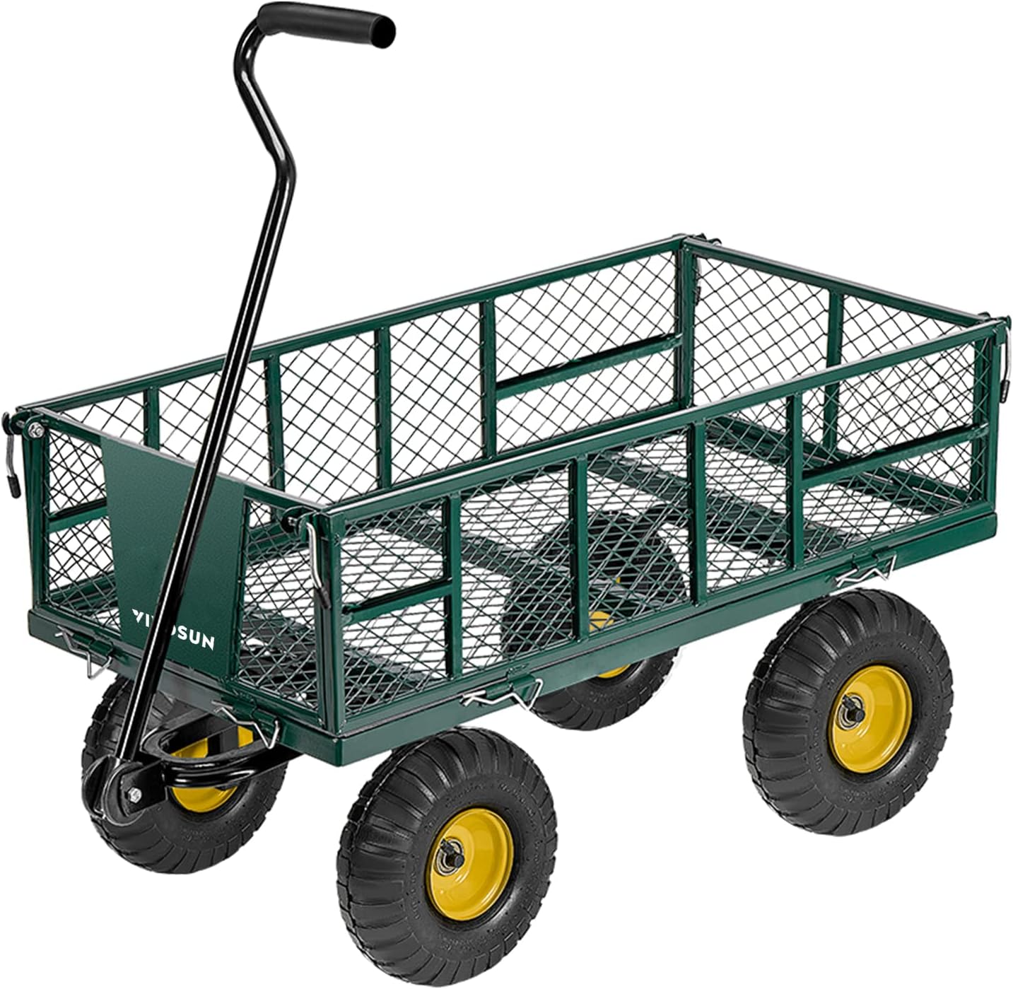 Amazon.com: Heavy Duty Jupiter Pull Wagon Aluminum- Pull Cart-Large 13 ...