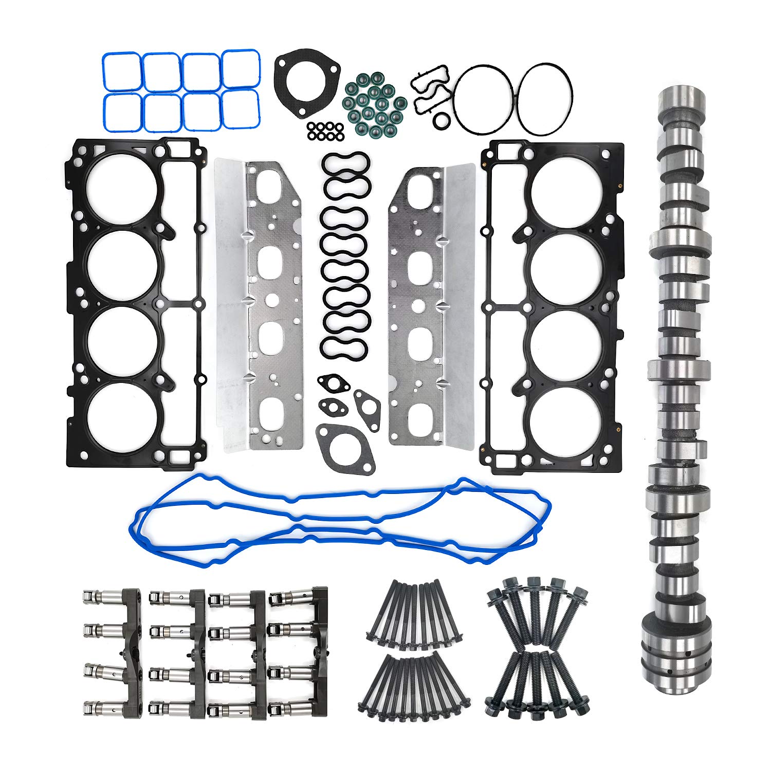 53021726AD Camshaft & MDS Lifters Gaskets Kit Replacement for 2009-2016 ...