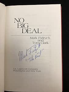 Topps Mark Fidrych Signed Book No Big Deal Detroit Tigers Bird Baseball ...