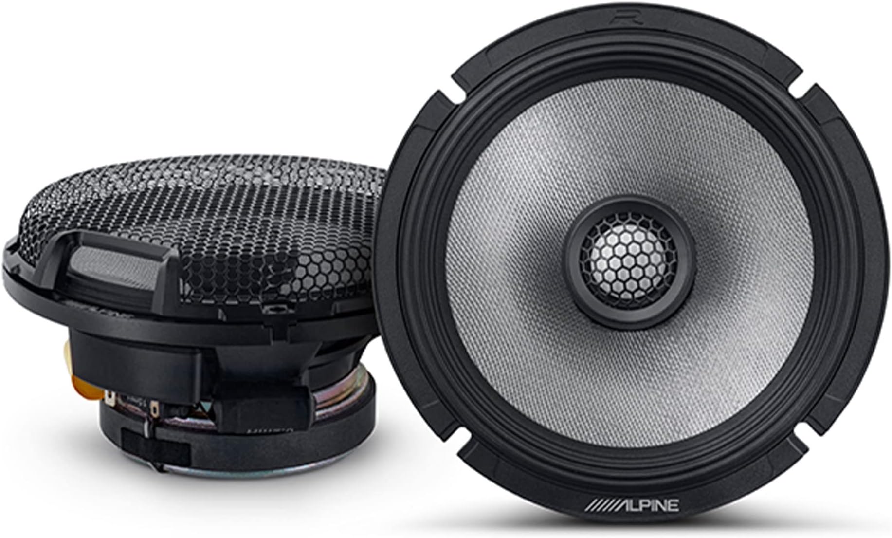 Amazon.com: Alpine R2-S65 6.5" R-Series High-Resolution Coaxial ...