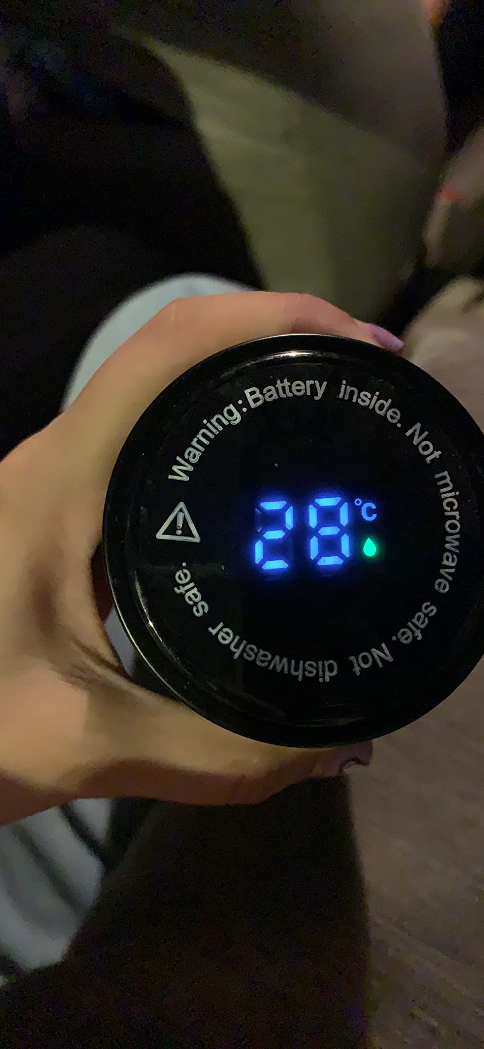 Stainless Steel Temperature Bottle With Name, 0.50 liter : Amazon.in ...