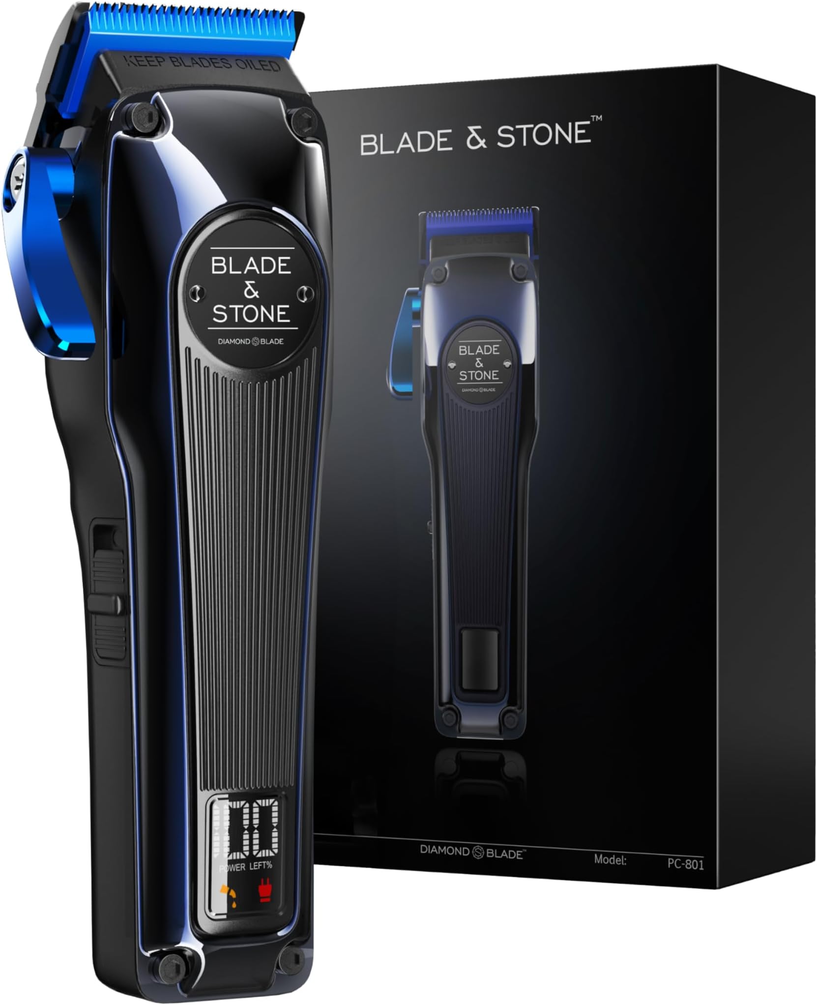 Amazon.com: Blade & Stone™ Professional Barber Hair Clippers for Men ...