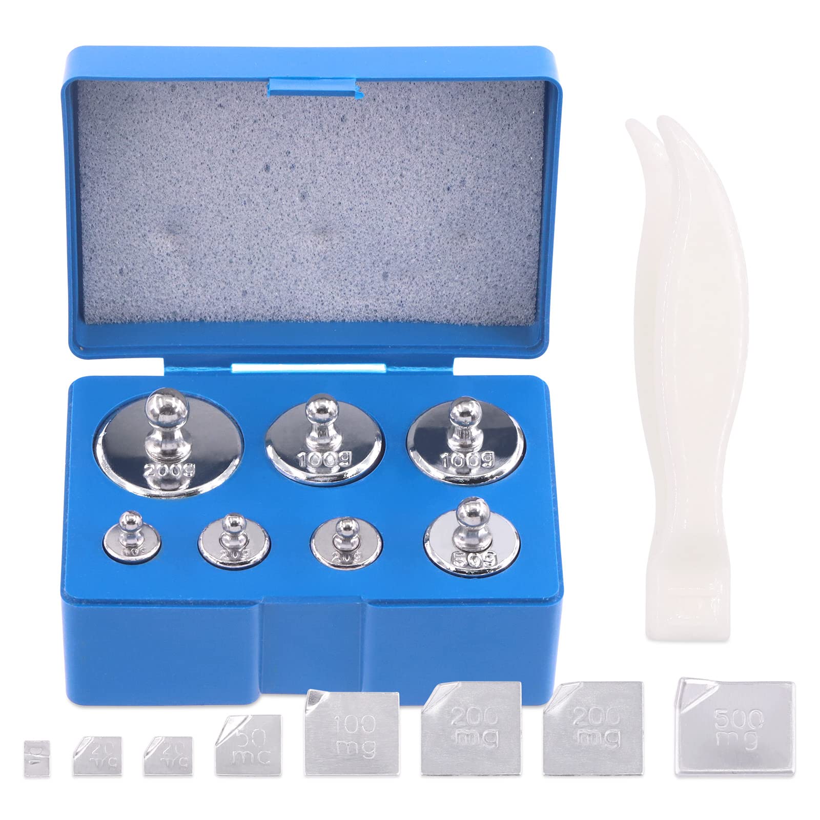 Buy Cimeton Precision Steel Chrome Calibration Scale Weight Electronic ...