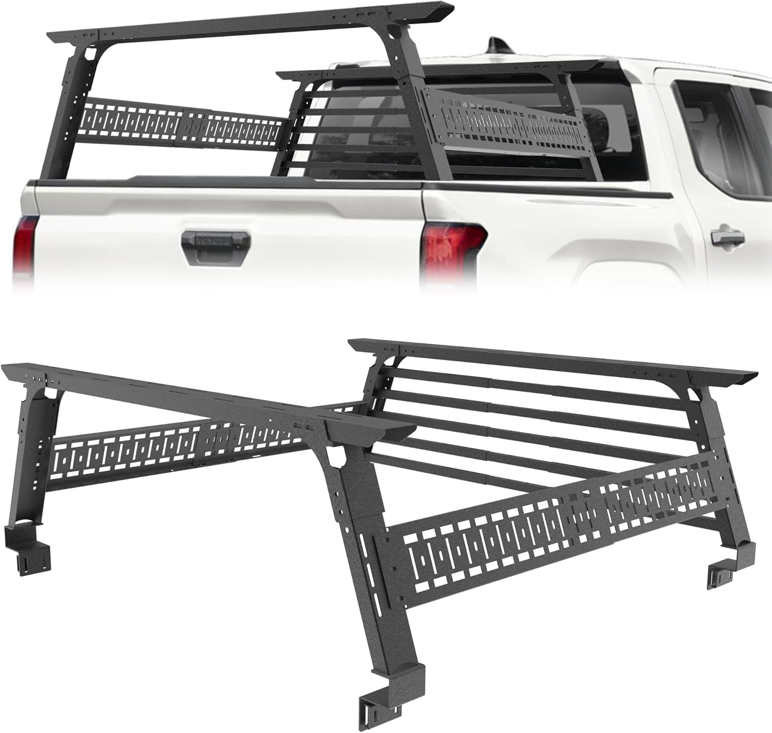 Amazon.com: PARTREE Bed Rack Adjustable Overland Bed Rack Compatible ...