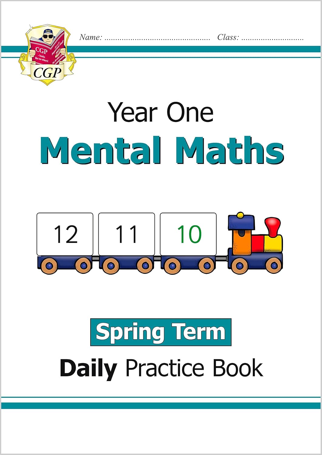 KS1 Mental Maths Daily Practice Book: Year 1 - Spring Term (CGP KS1 ...