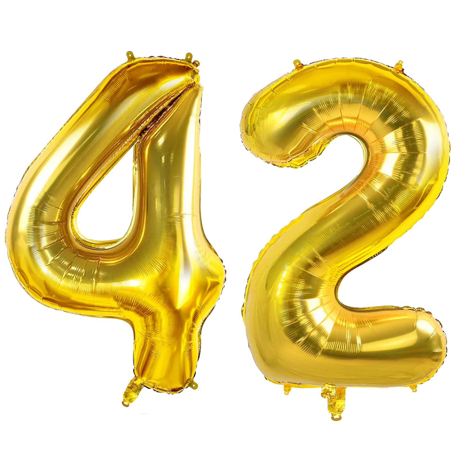 Amazon.com: Number 42 Balloons for 42nd Birthday Party Decorations, 0 ...