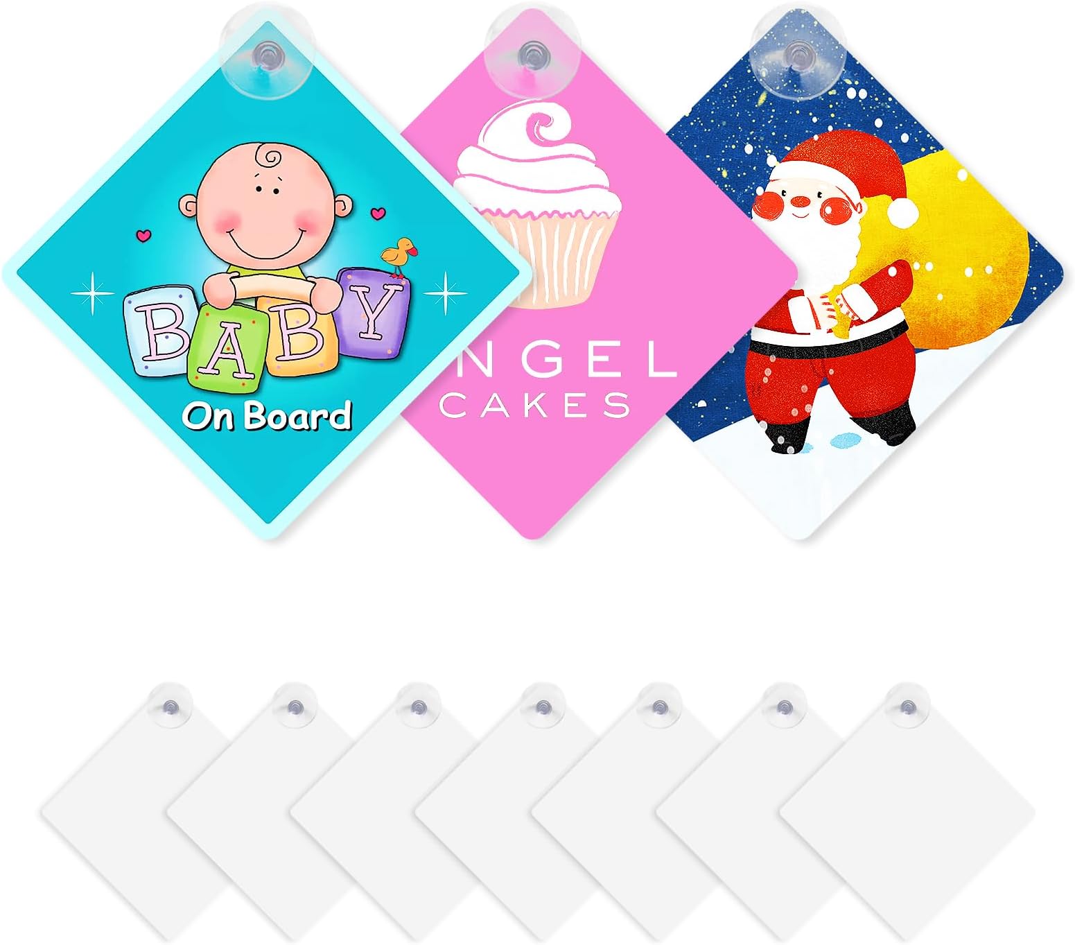 Amazon.com : Metal Sublimation Signs, 10 Pack 6" x 6" Sublimation ...