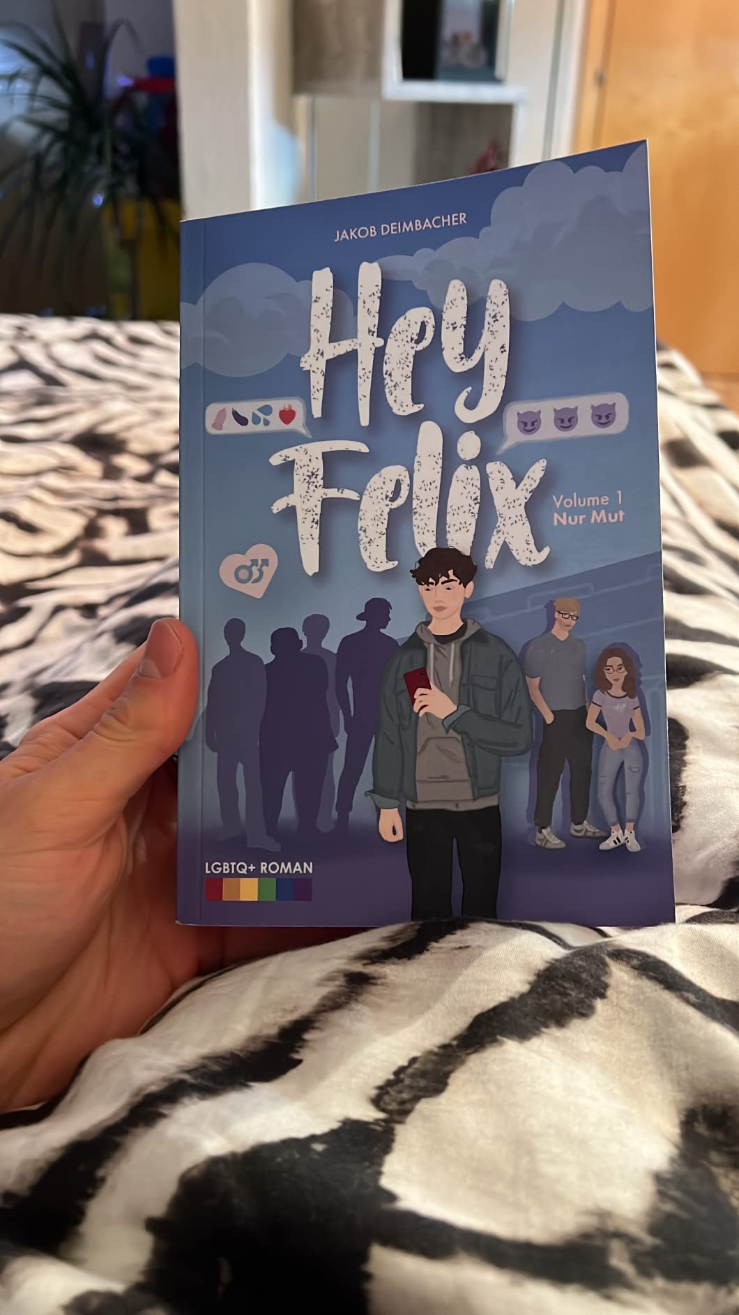 Hey Felix - Teenage-LGBTQ-Lovestory Vol. 1 - Nur Mut: Gay Romance (Hey ...