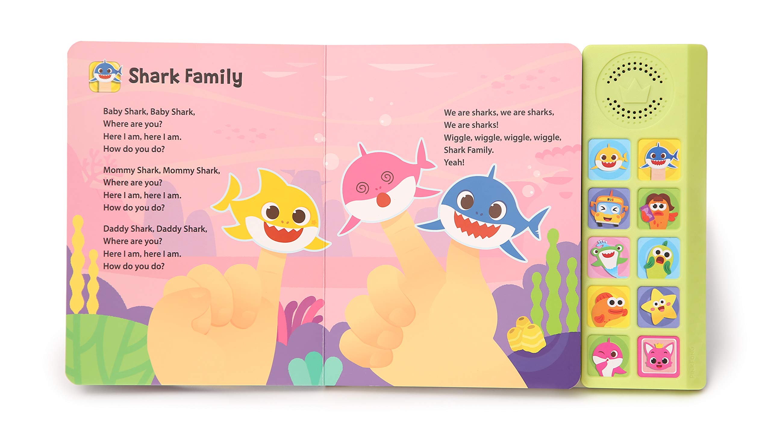 Pinkfong Baby Shark Sing-Alongs Sound Book | Premium 10 Button Read and ...