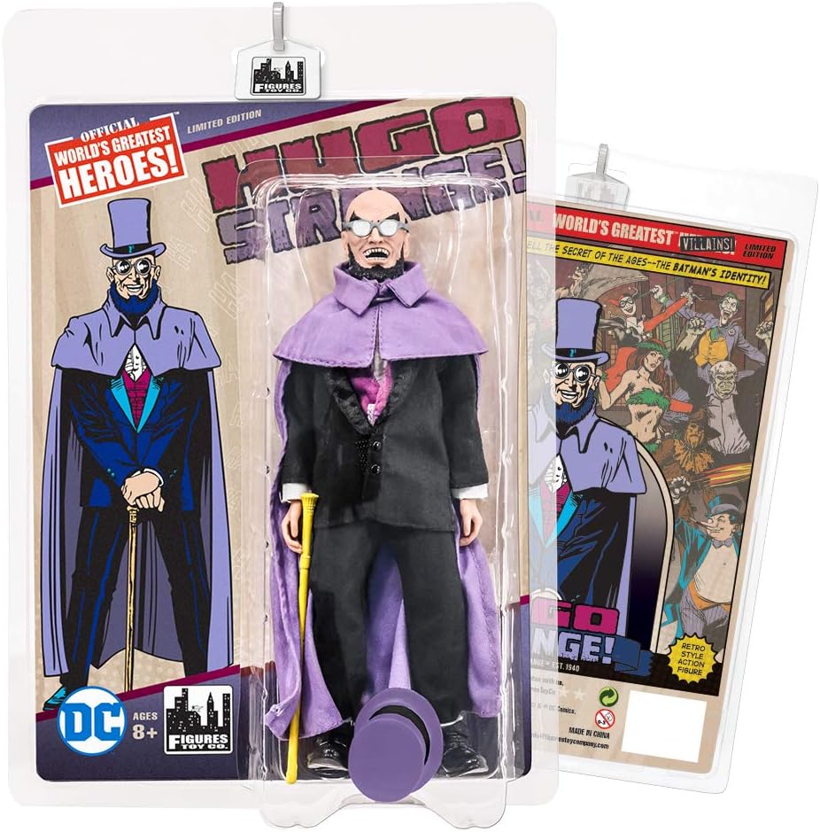 Amazon.com: Figures Toy Company DC Comics Retro 8 Inch Action Figure ...