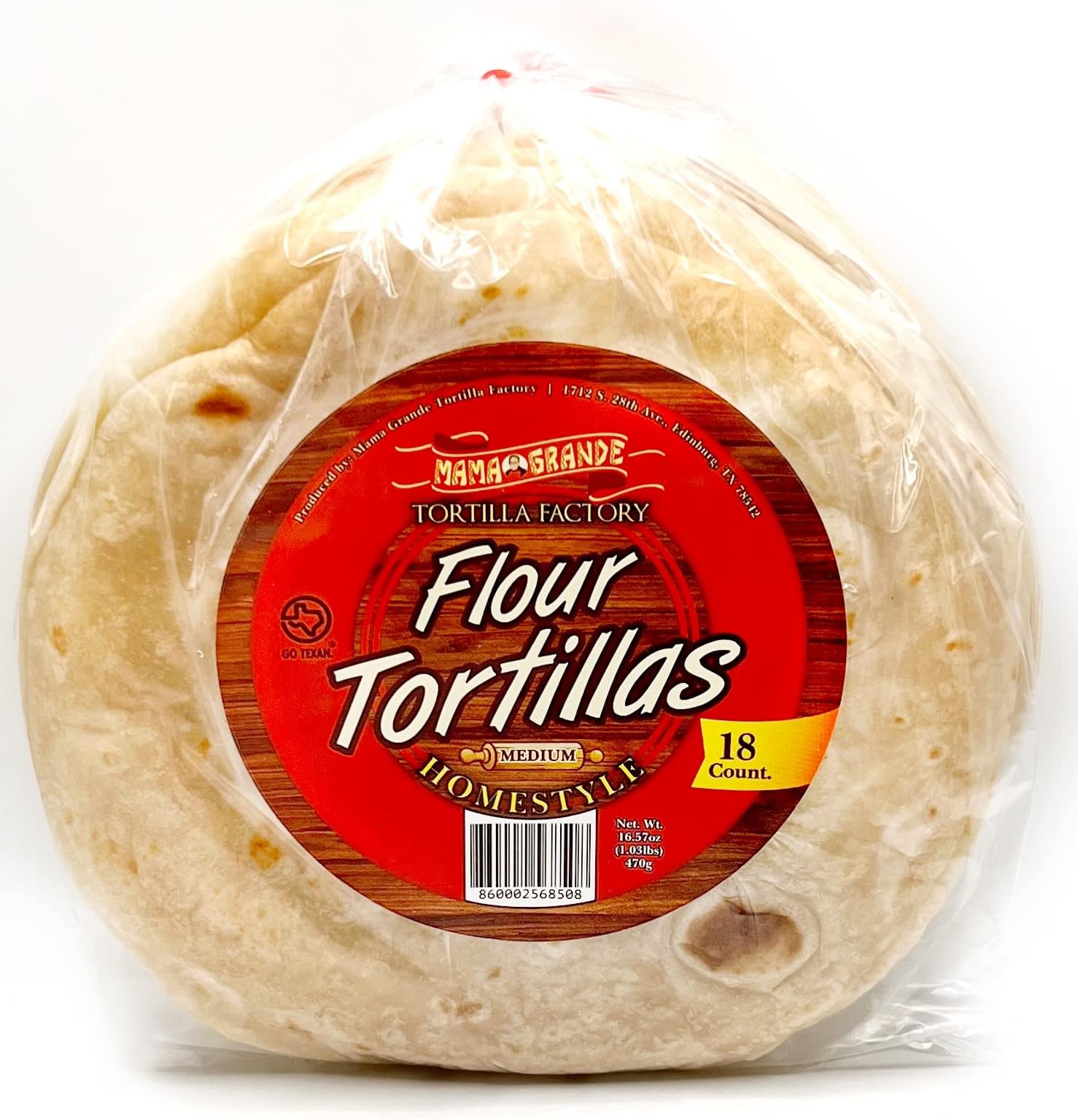 Amazon.com: Tortillas Fresca Uncooked Flour - 8 inch - 44 ct : Grocery ...