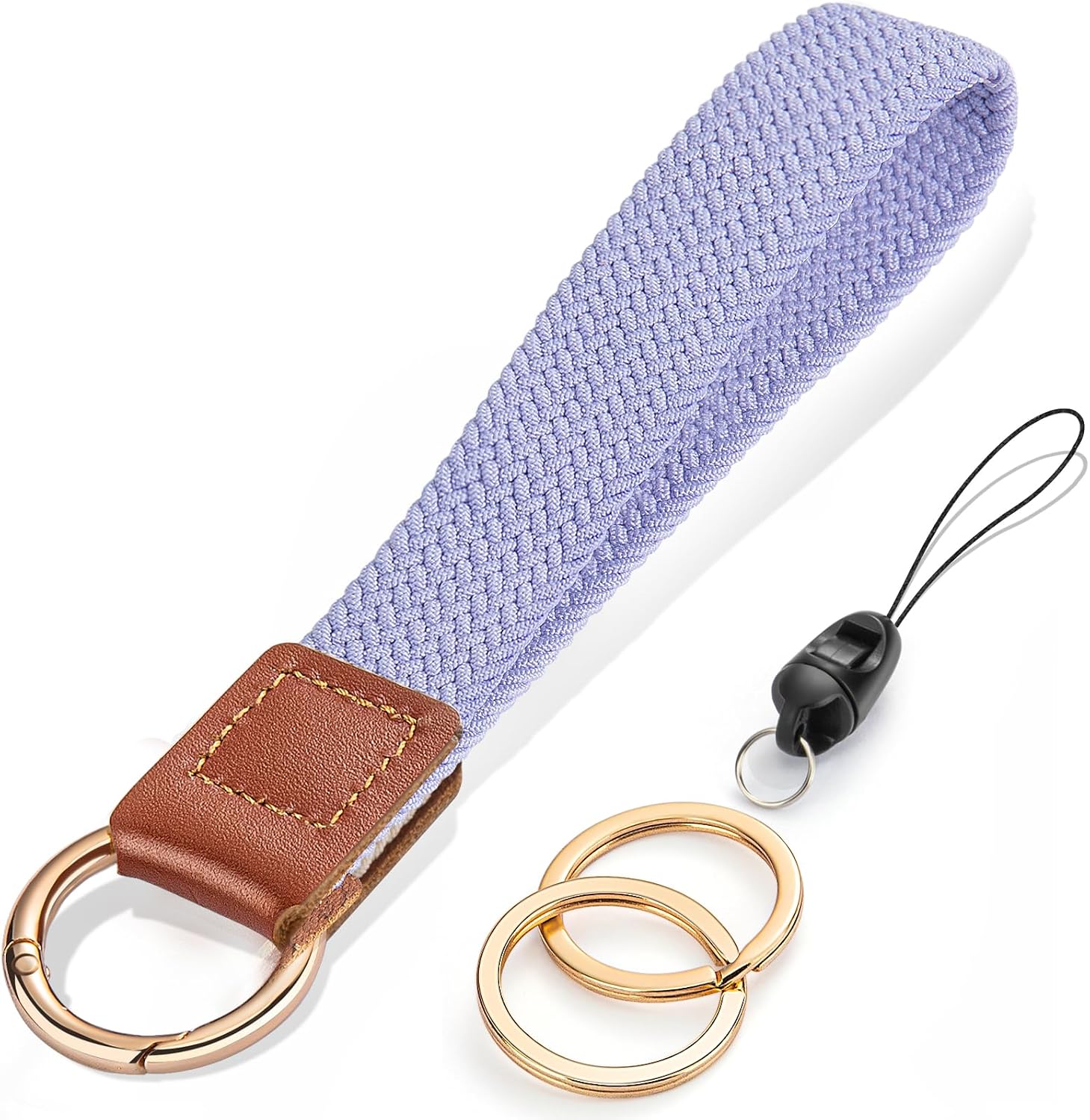 Amazon.com: Enrfnox Wrist Lanyard, Stretchy Wristlet Keychain Lanyards ...