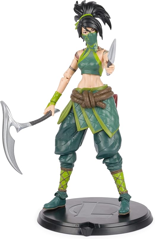 League of Legends, Official Akali Premium Collectible Action Figure ...