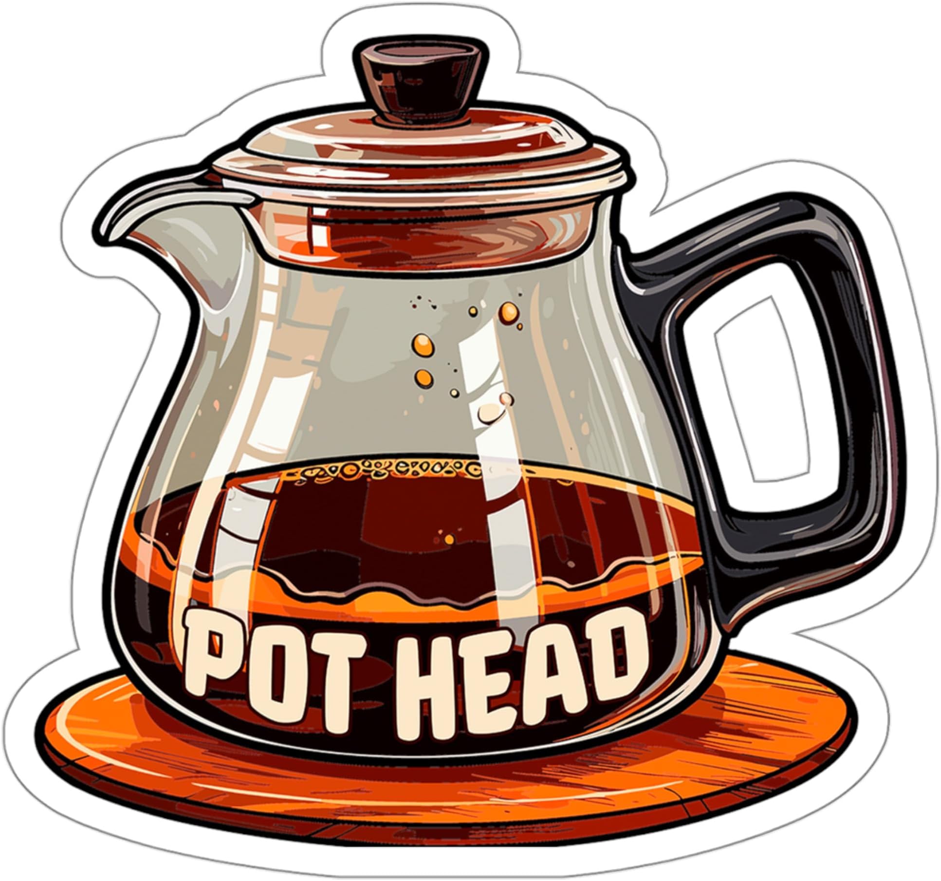 Amazon.com - Cosmic Coffee Vinyl Waterproof Sticker Decal Car Laptop ...