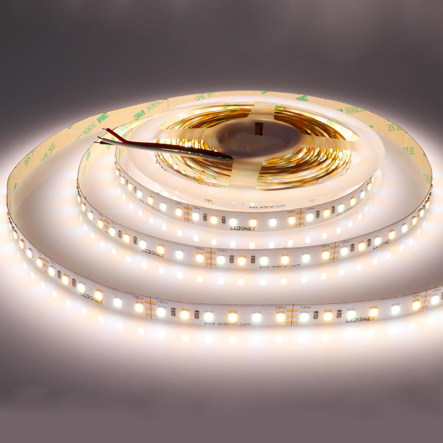 Amazon.com: LEDENET Super Bright CCT Tunable White LED Strip Lights 16 ...