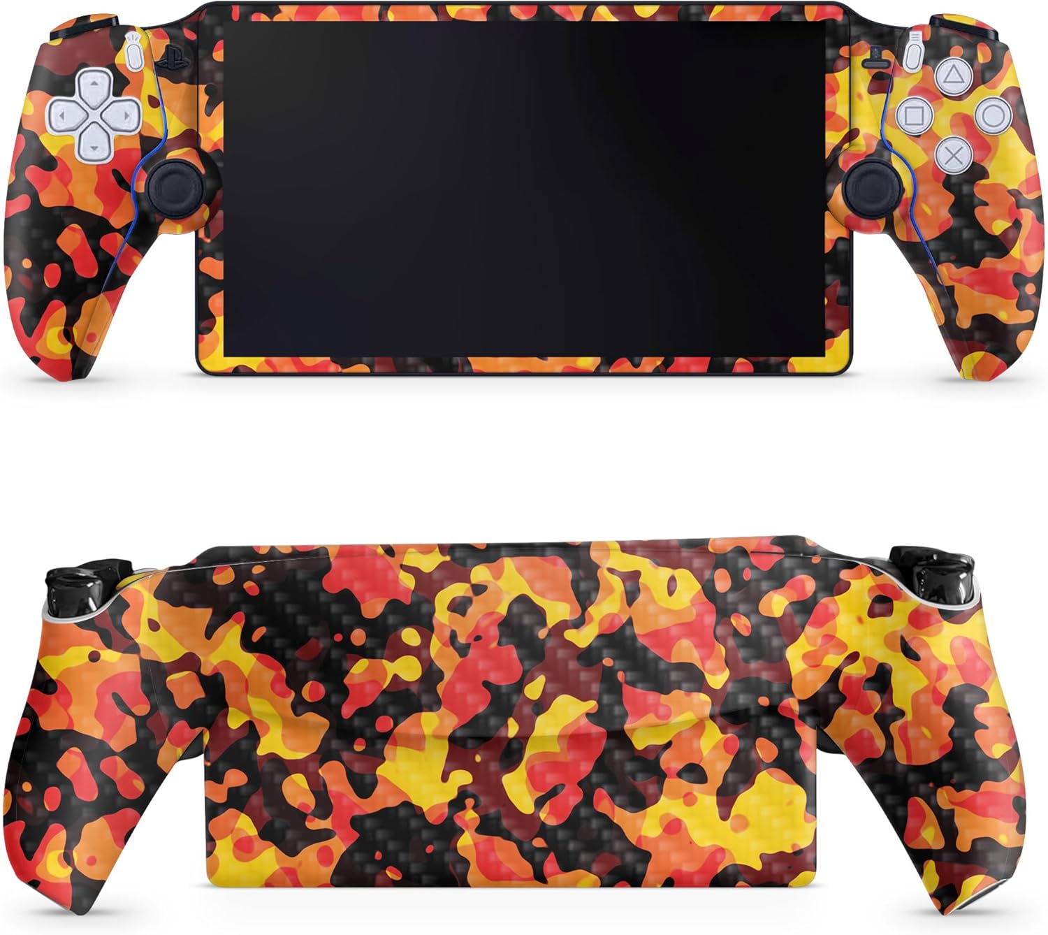 Amazon.com: Carbon Fiber Gaming Skin Compatible with PS5 Portal Remote ...