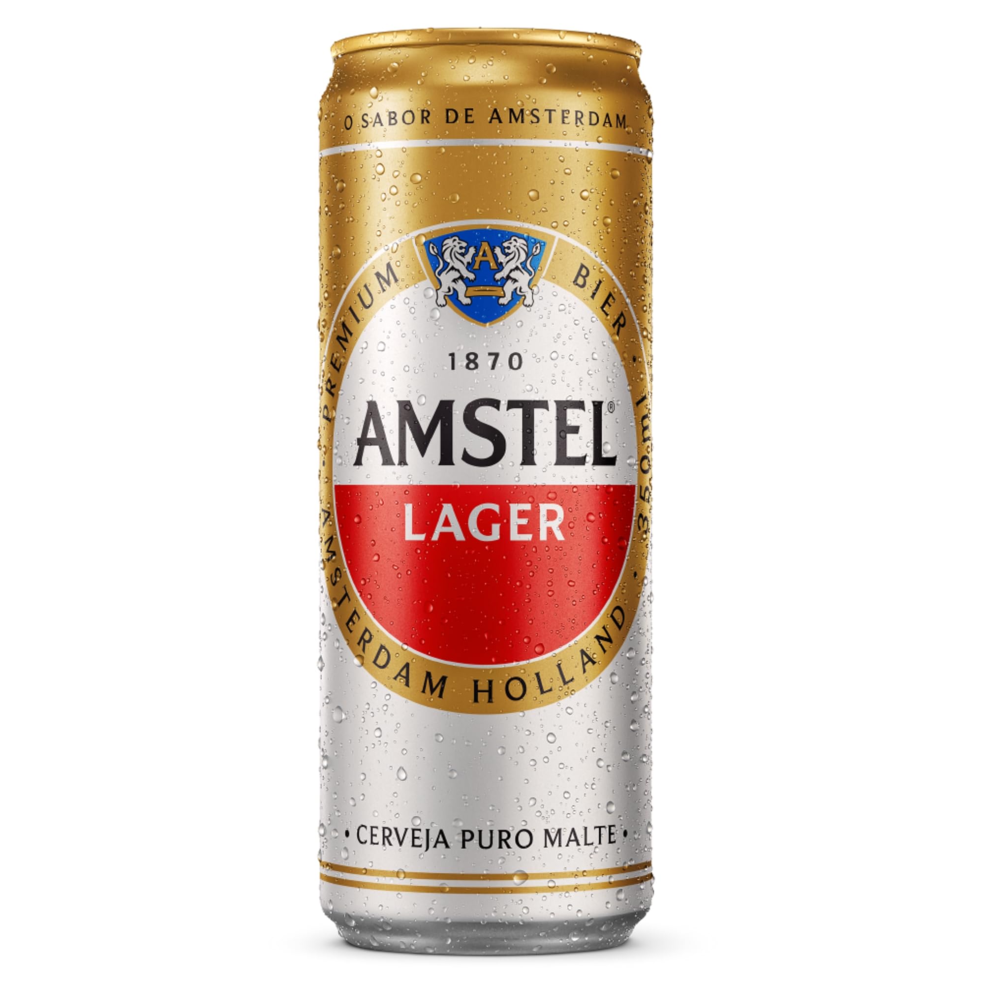 Cerveja Amstel Lata 350ml | Amazon.com.br