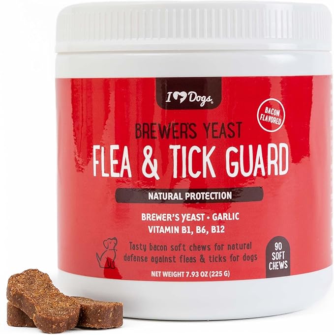 Amazon.com : iHeartDogs Flea and Tick Prevention for Dogs - Natural ...