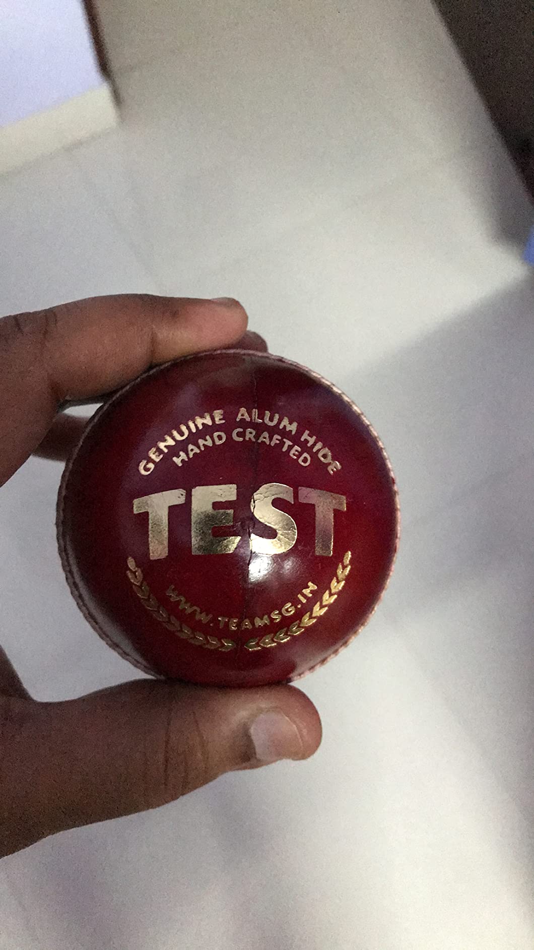 SG Test Cricket Leather Ball - Standard, (Red) : Amazon.in: Sports ...