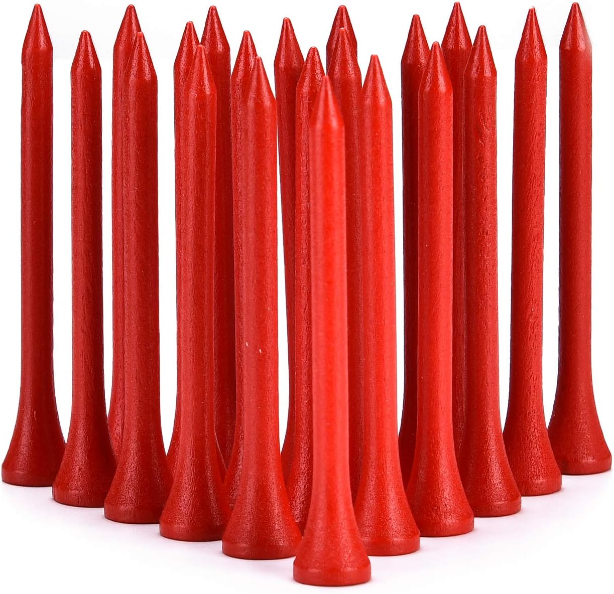 Amazon.com : Champkey PGA Professional Natural Hardwood Golf Tees Pack ...