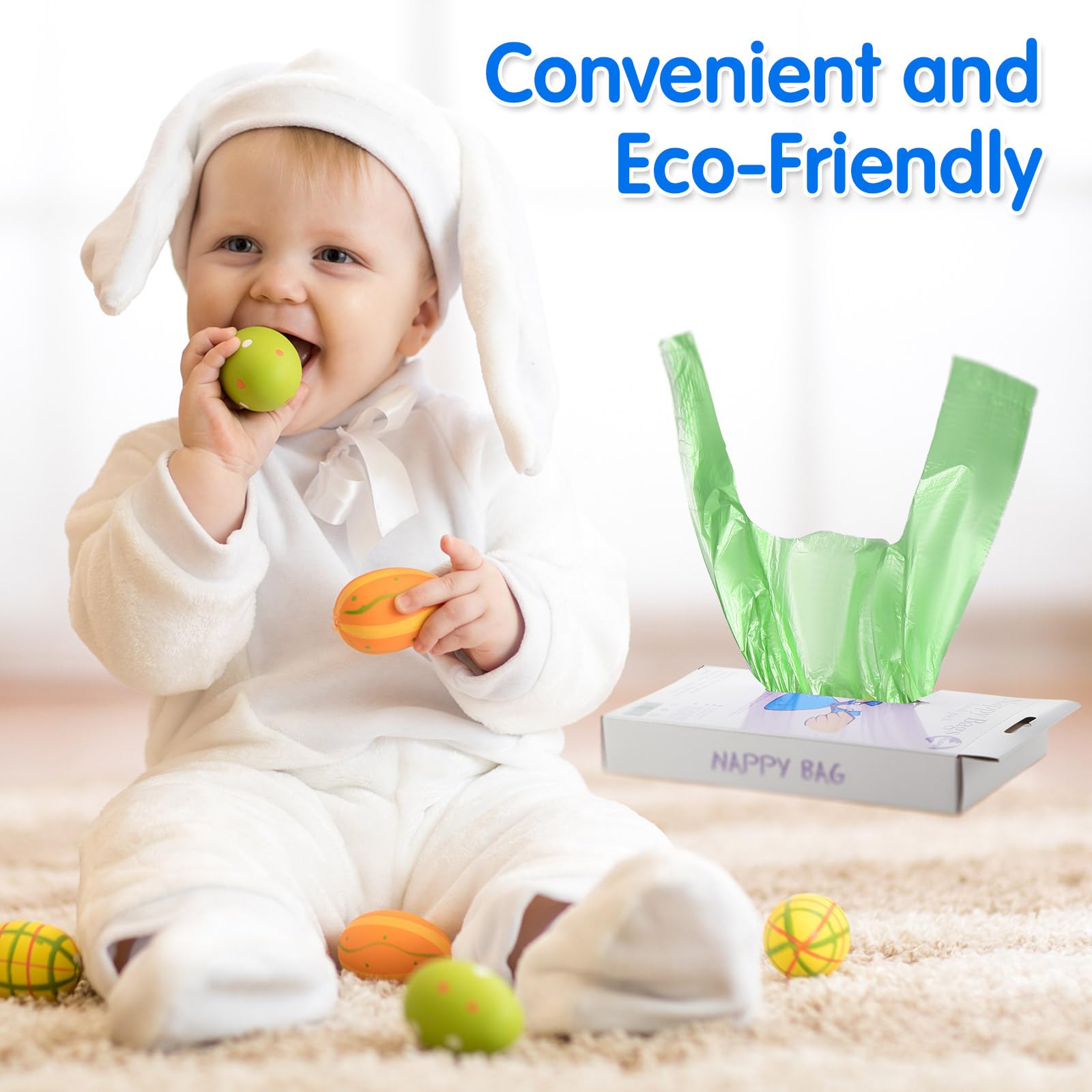 Snapklik.com : Tenceur 1800 Pcs Baby Disposable Diaper Bags Bulk ...