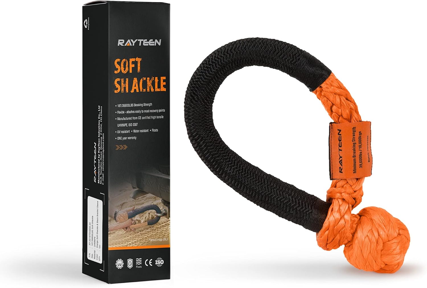 Save on RAYTEEN Synthetic Soft Shackle Recovery 1/2 INCHx2...RAYTEEN ...