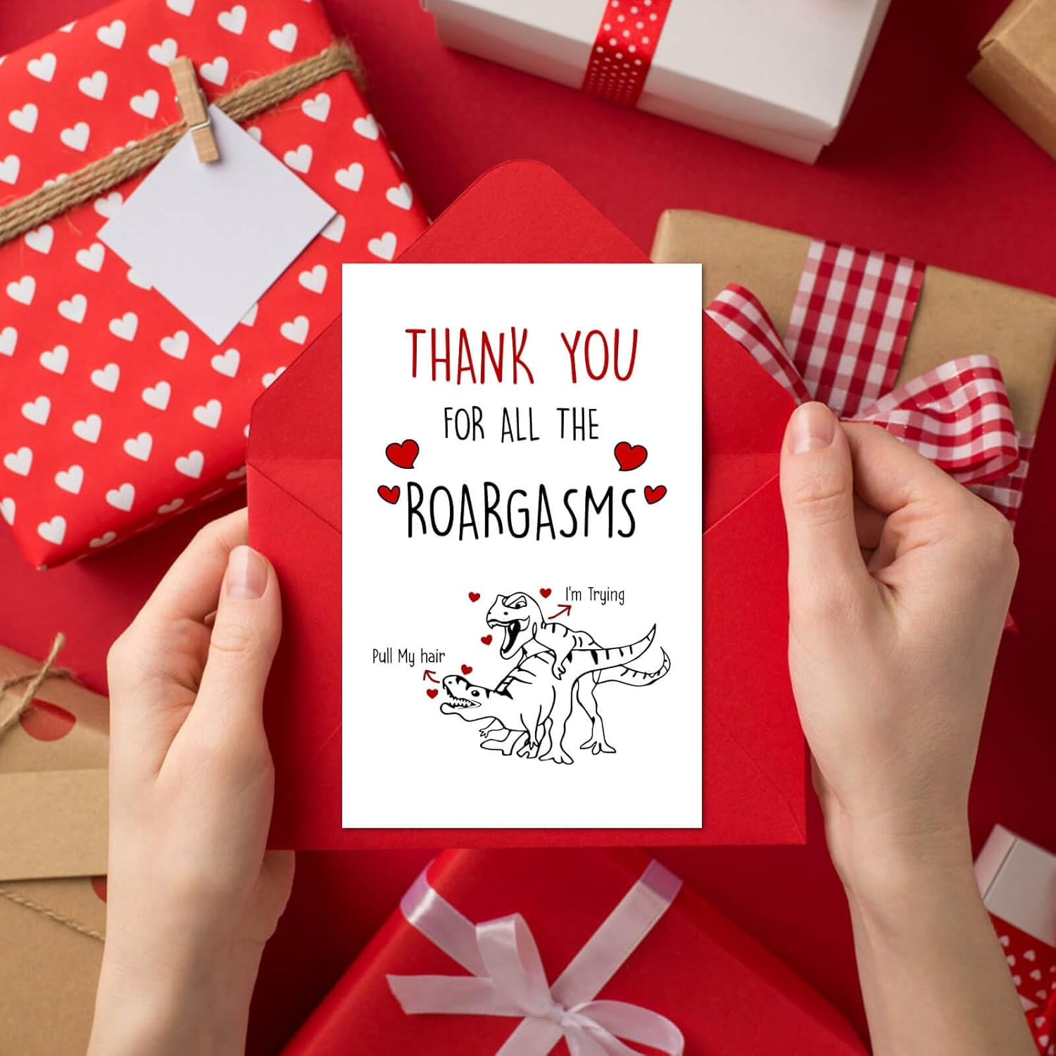 Tarjetas del día de San Valentín para él, divertida tarjeta del día de ...