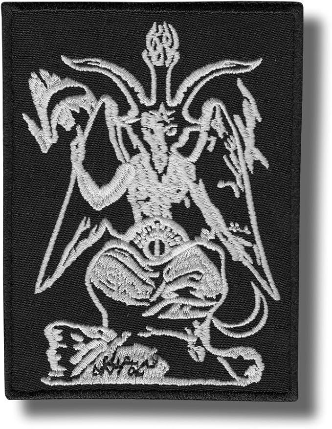 Freemasonry Baphomet - embroidered patch 9 x 12 cm : Amazon.ca ...