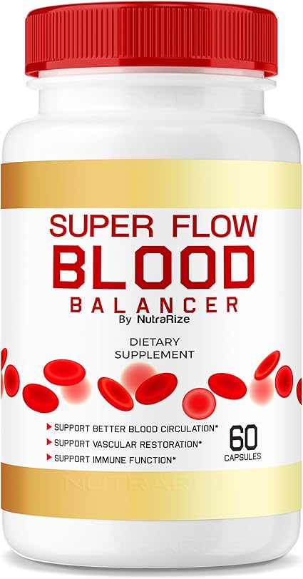 Amazon.com: Super Flow Blood Balancer, SuperFlow Balance Capsules ...